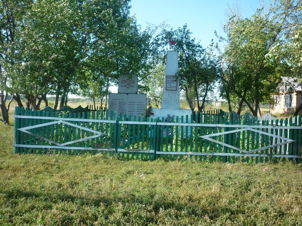 Anıt, heykel Воинам Великой Отечественной войны, Novosibirskaya oblastı, foto