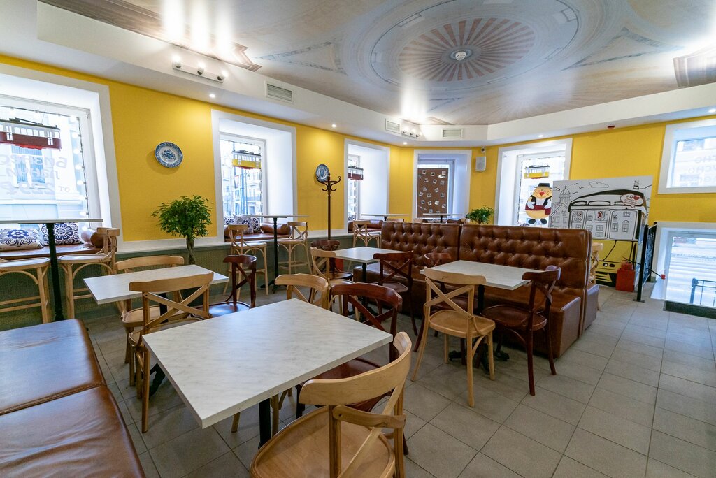 Kafe Pirogovy Dvorik, Saint‑Petersburg, foto