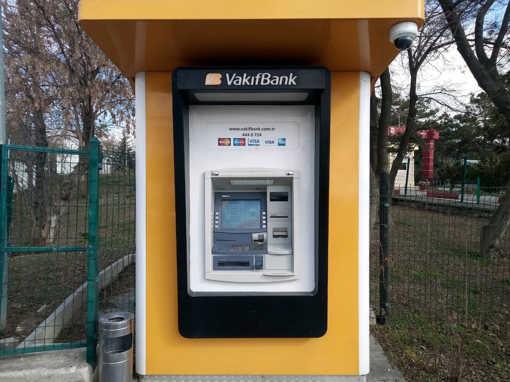 ATM'ler Vakıfbank ATM, Ankara, foto