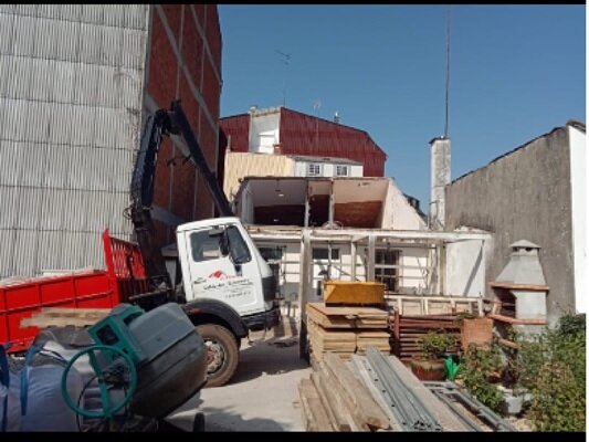 Çatı ve çatı materyalleri Cubiertas J Peteira, Galisya, foto
