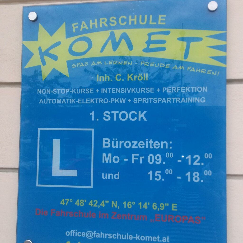 Sürücü kursları Fahrschule Komet, Wiener Neustadt, foto