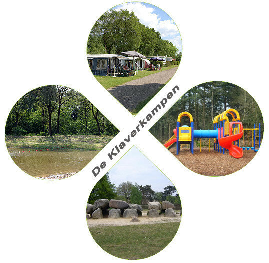 Kamp alanları Camping De Klaverkampen, Drenthe, foto
