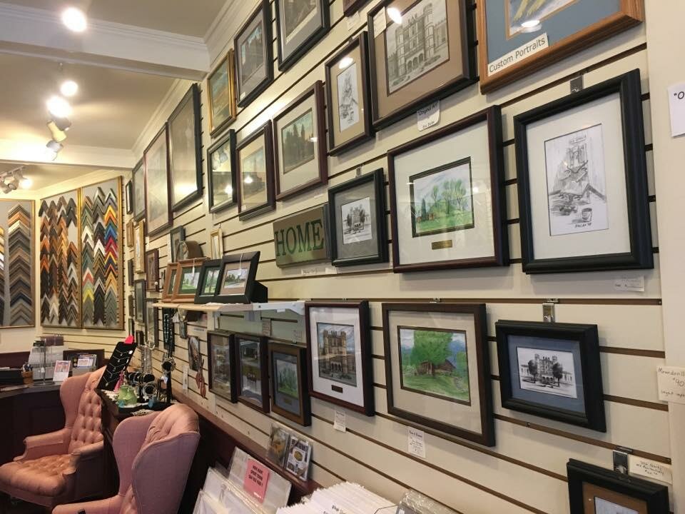 Hediyelik eşya mağazaları Frame and Fortunes, Batı Virginia Eyaleti, foto
