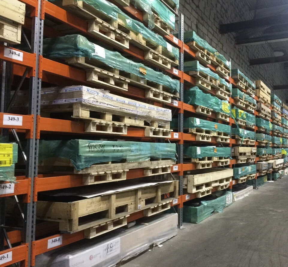 Seramik fayans Toscana Design, warehouse, Moskova, foto