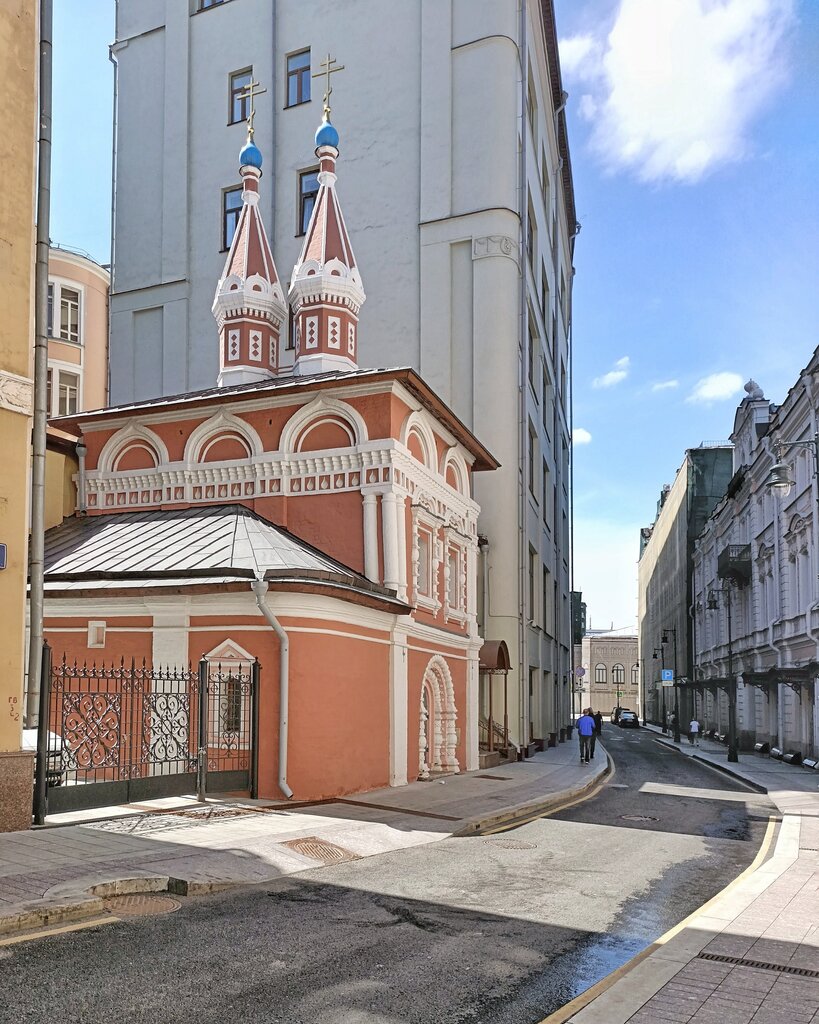 Ortodoks kiliseleri Church of Saints Cosmas and Damian from Rome, Moskova, foto