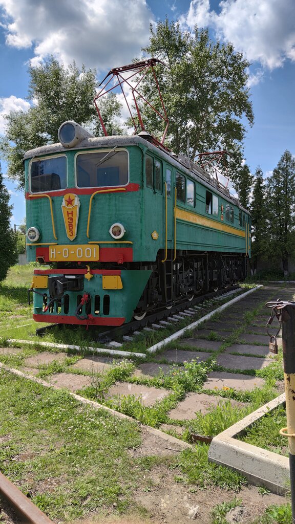 Teknoloji anıtı Электровоз-памятник ЧС2 №304, Kaşira, foto