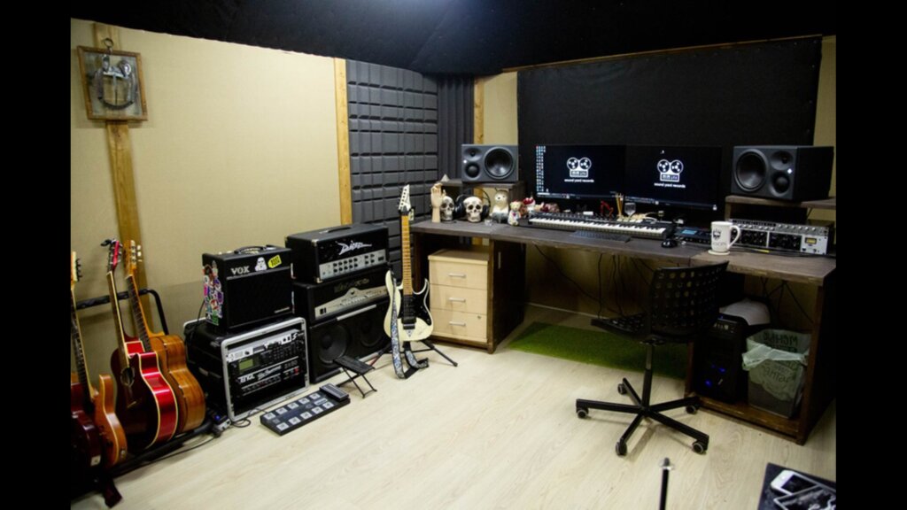 Ses kayıt stüdyoları Sound yard records, Moskova, foto