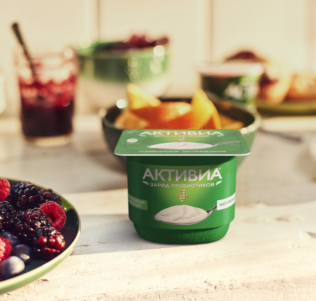 Gıda üreticileri Activia, Moskova ve Moskovskaya oblastı, foto