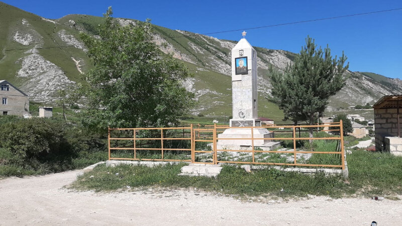 Anıt, heykel Павшим в Великой Отечественной войне, Dağıstan, foto