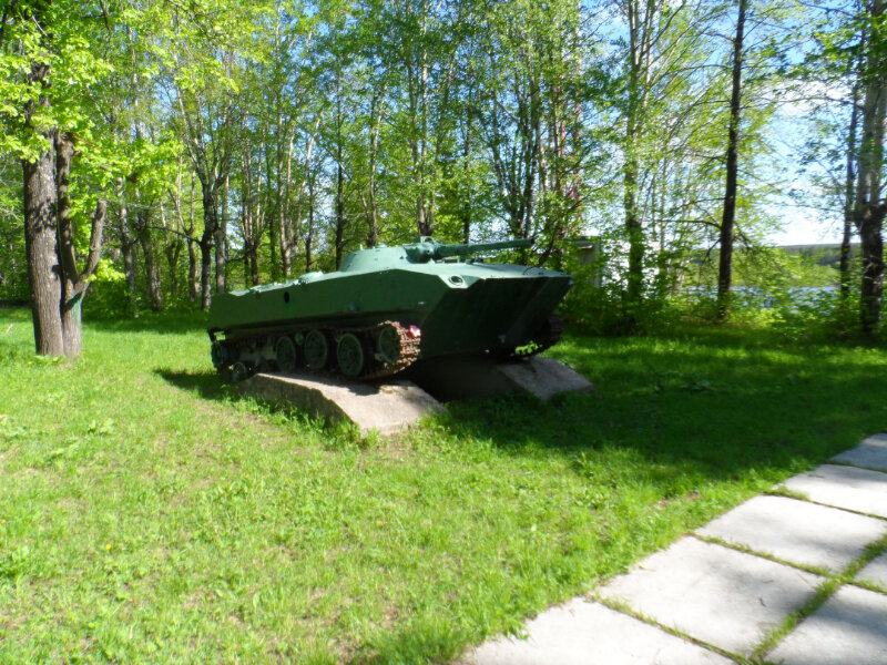 Teknoloji anıtı Бронированная разведывательно-дозорная машина, Permski krayı, foto