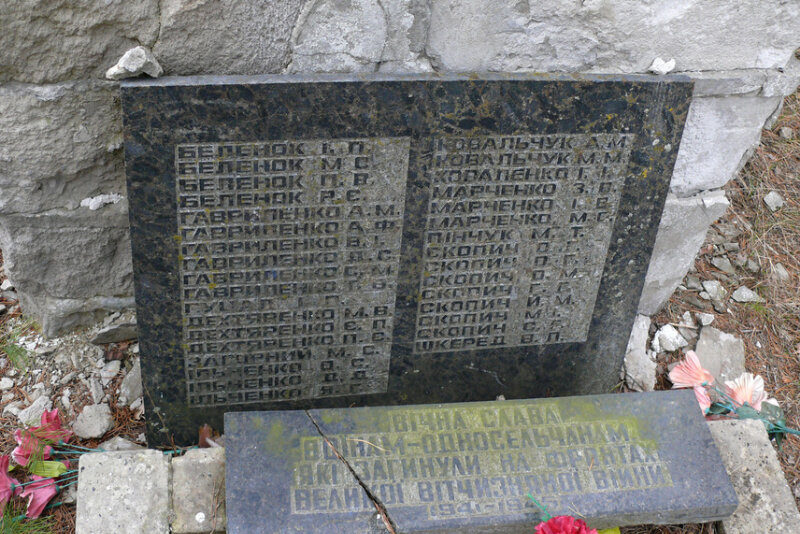 Anıt, heykel Братская могила воинов, Kiev Bölgesi, foto