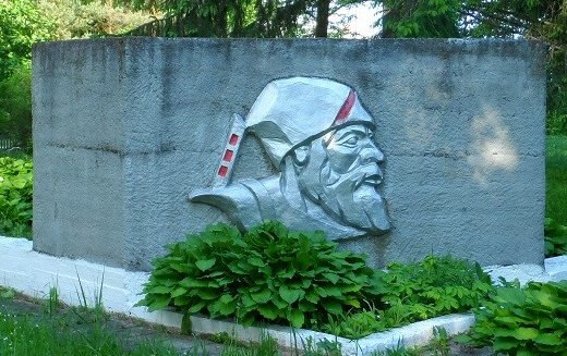 Anıt, heykel Погибшим землякам, Vitebskaya oblastı, foto