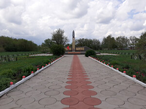 Мемориал Великой Отечественной войны (Lipetsk Region, Usmanskiy rayon, Storozhevoye Village), anıt, heykel  Lipetskaya oblastından