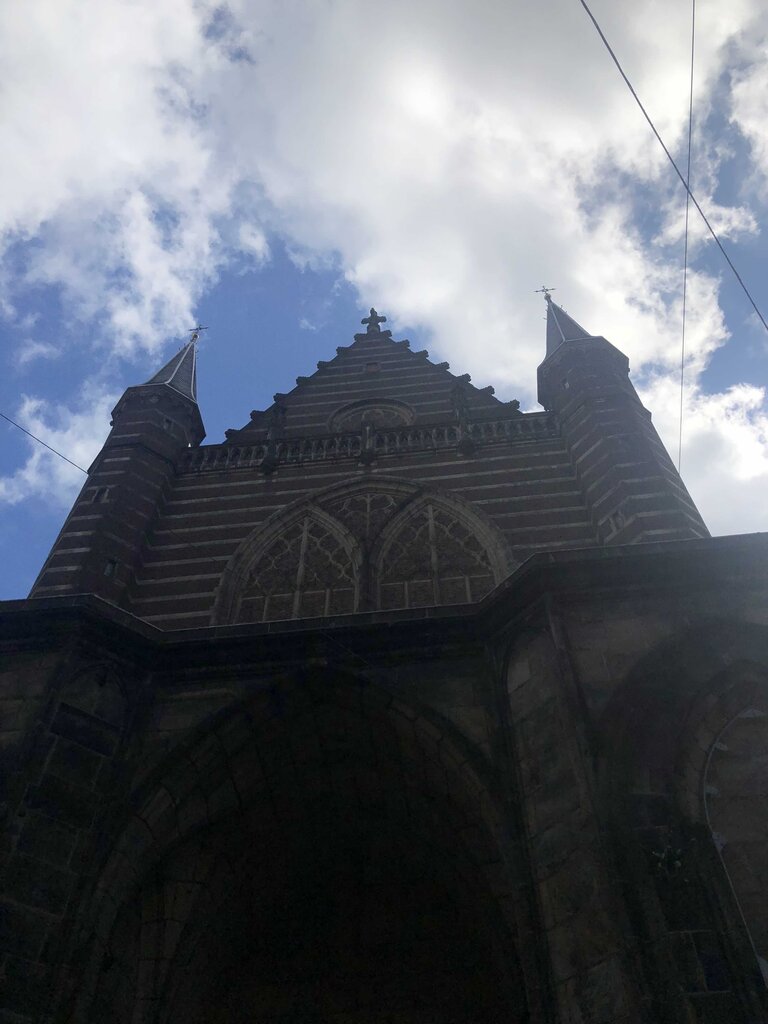 Protestan kilisesi Nieuwe Kerk, Amsterdam, foto