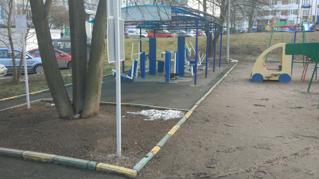 Spor alanı Спортплощадка, Moskova, foto