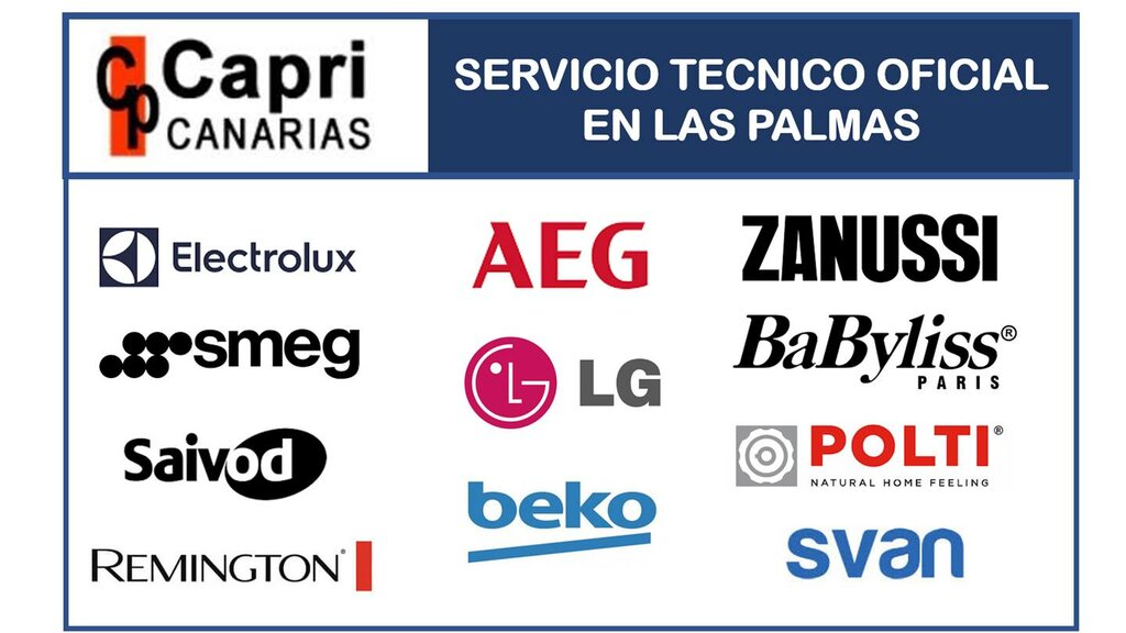 Beyaz eşya servisleri Capri Canarias S. L., Las Palmas de Gran Canaria, foto