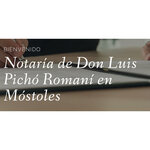 Notaría Móstoles Luis Pichó Romaní (Avenida de la Constitución No:21, Fuenlabrada, Móstoles), noterler  Madrid'den