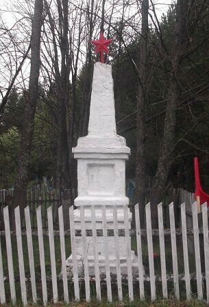 Anıt, heykel Расстреляным красноармейцам, Permski krayı, foto