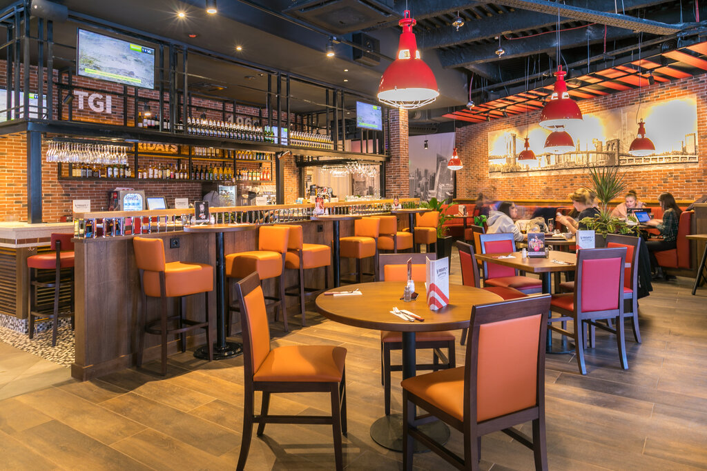Restoran T. G. I. Fridays, Moskova, foto