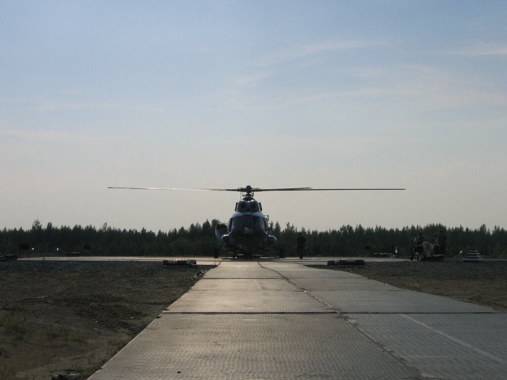 Hava meydanı вертодром Сорум КС, Hantı‑Mansi Özerk Okrugu, foto