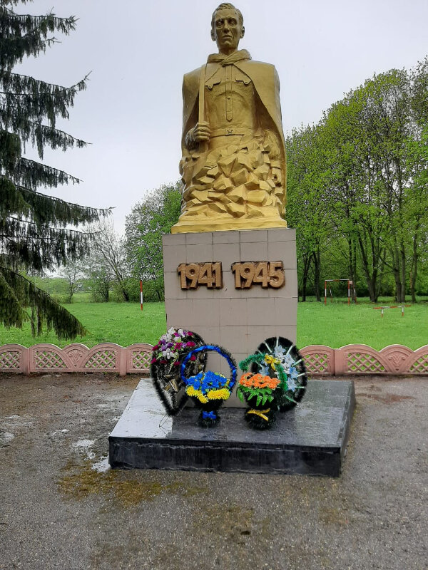 Anıt, heykel Воинам, павшим в годы Великой Отечественной войны, Lipetskaya oblastı, foto