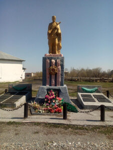 Воинам, погибшим в годы Великой Отечественной войны, 1941-1945 гг. (Altai Territory, Petropavlovskiy rayon, selo Alekseyevka), anıt, heykel  Altayski krayından