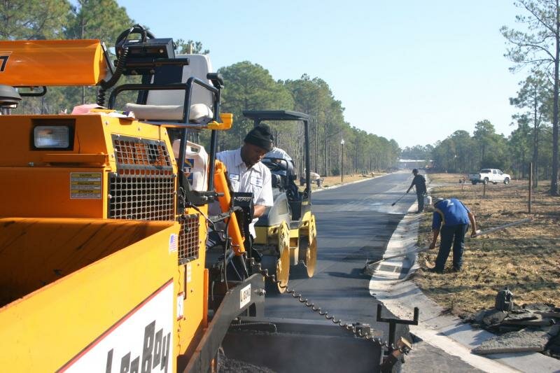 Yol ve asfalt ürünleri Southern Asphalt Inc, Kuzey Carolina Eyaleti, foto