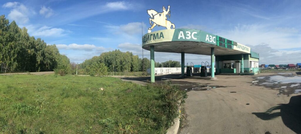 Benzin istasyonu АЗС, Çeliabinskaya oblastı, foto