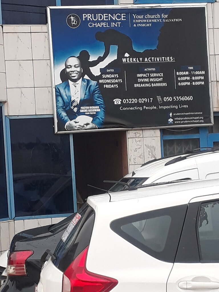 Ortodoks kiliseleri Prudence chapel international, Kumasi, foto