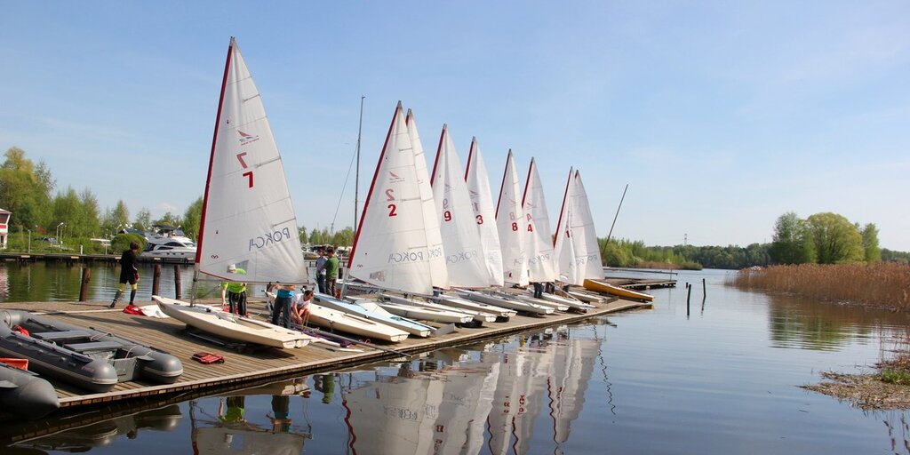 Yat kulüpleri MSU Yacht Club, Moskova ve Moskovskaya oblastı, foto