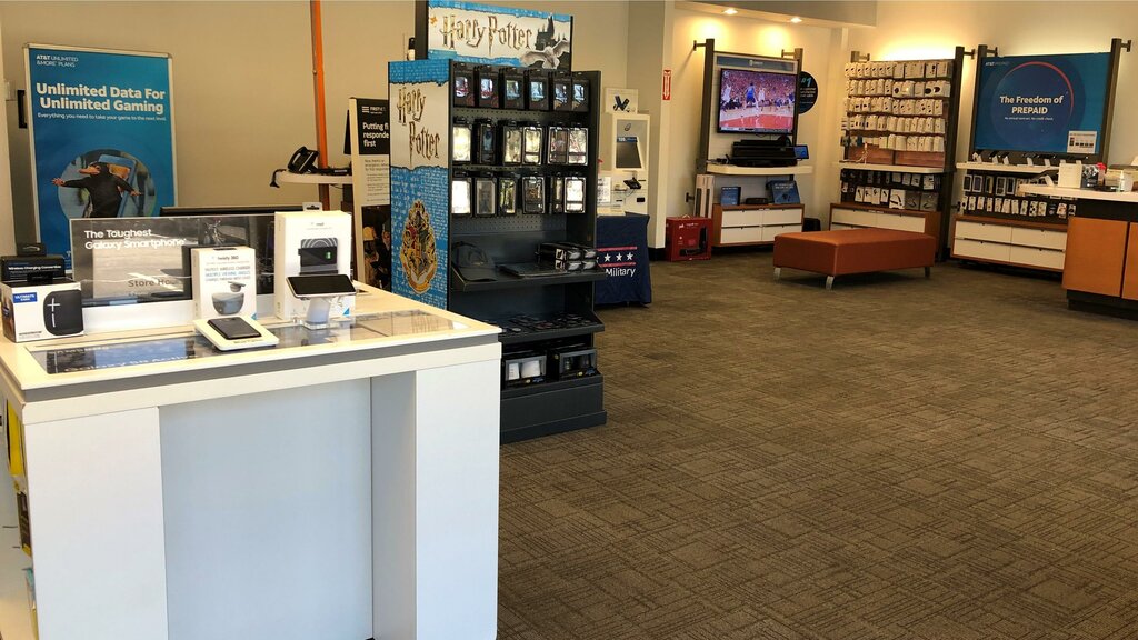 Cep telefonu ve aksesuarları satış mağazaları At&t Store, Virginia, foto
