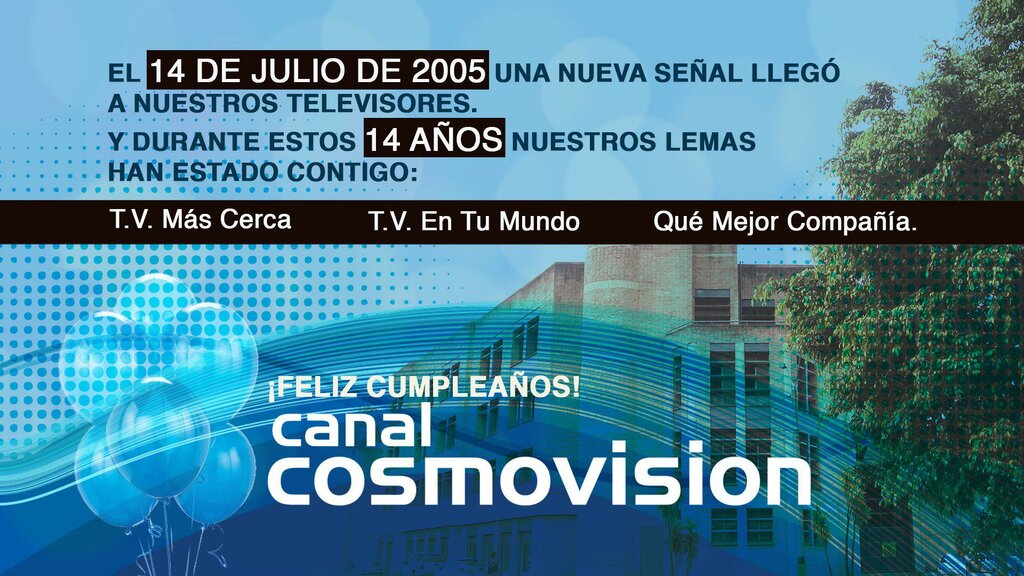 Televizyon kanalları Canal Cosmovision, Medellin, foto