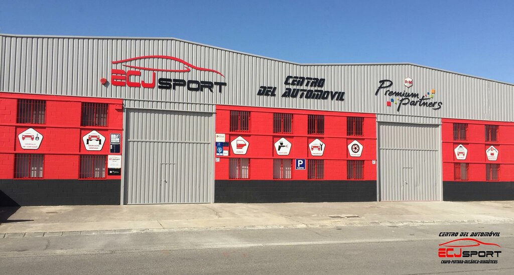 Oto kaporta Centro del automóvil Ecj Sport, Endülüs, foto