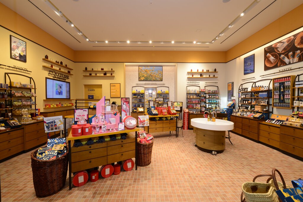 Kozmetik ve parfümeri mağazaları L'occitane EN Provence, Britanya Kolumbiyası, foto