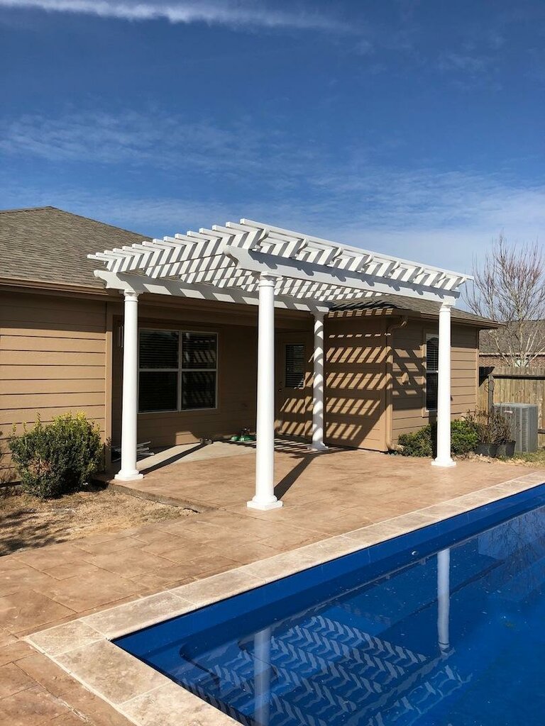 Çerçeve ve çadır yapıları Texas Patio Covers, San Antonio, foto