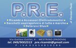 Pre Ricambi Elettrodomestici (Venice, province of Padua, Mestrino, Via Galileo Galilei, 2), beyaz eşya servisleri  İtalya'dan