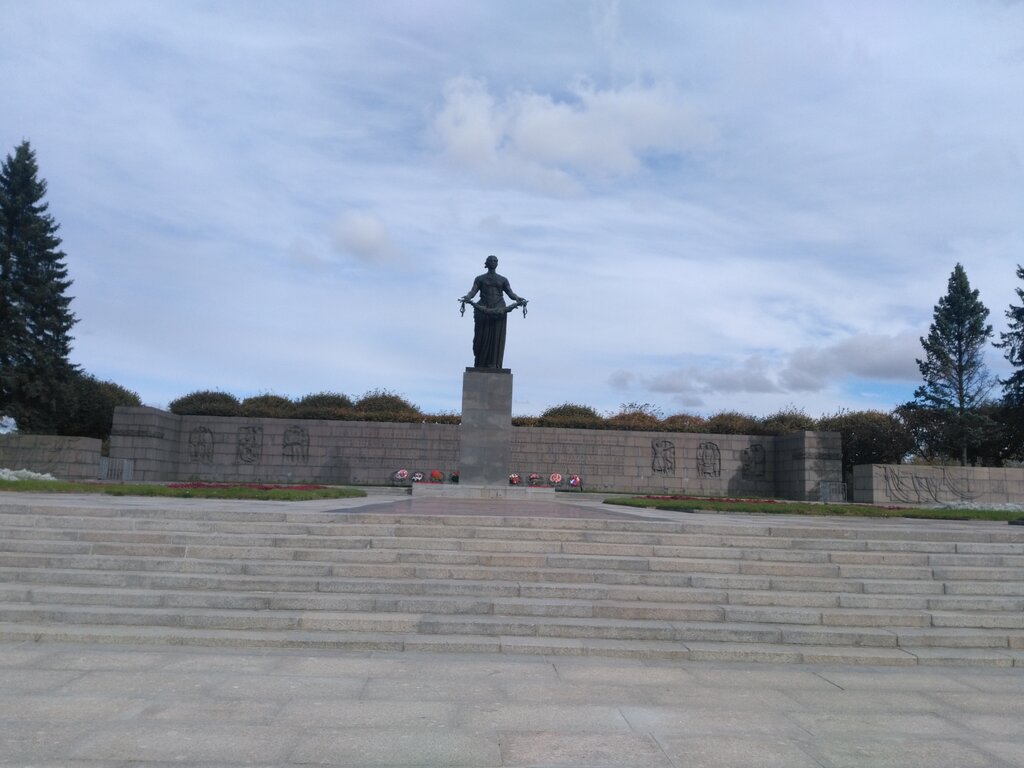 Anıt, heykel Вечный огонь, Saint‑Petersburg, foto