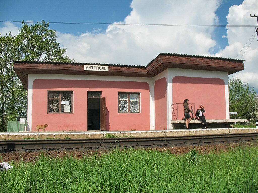Bilet gişesi Antopaĺ, Brestskaya oblastı, foto