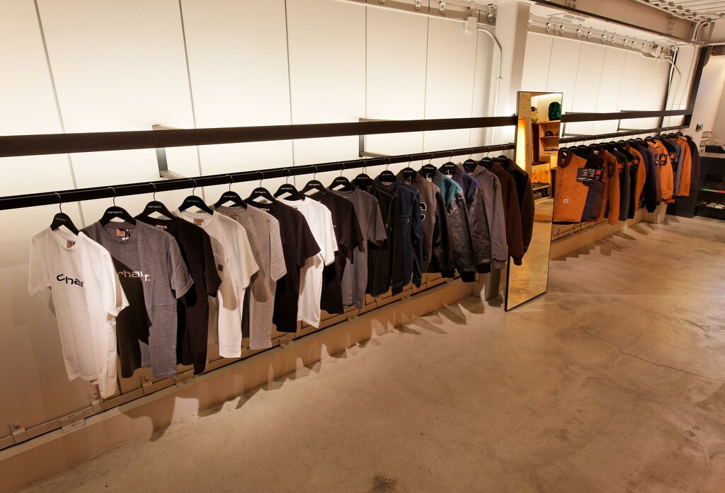 Giyim mağazası Carhartt Wip Store Tokyo Shibuya, Tokyo, foto