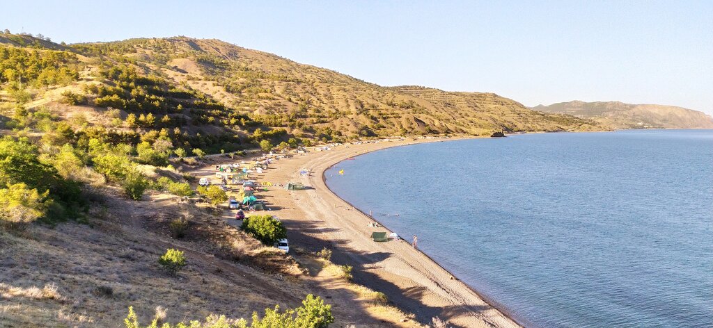 Kamp alanları Кемпинг Чабан-кале, Kırım Cumhuriyeti, foto