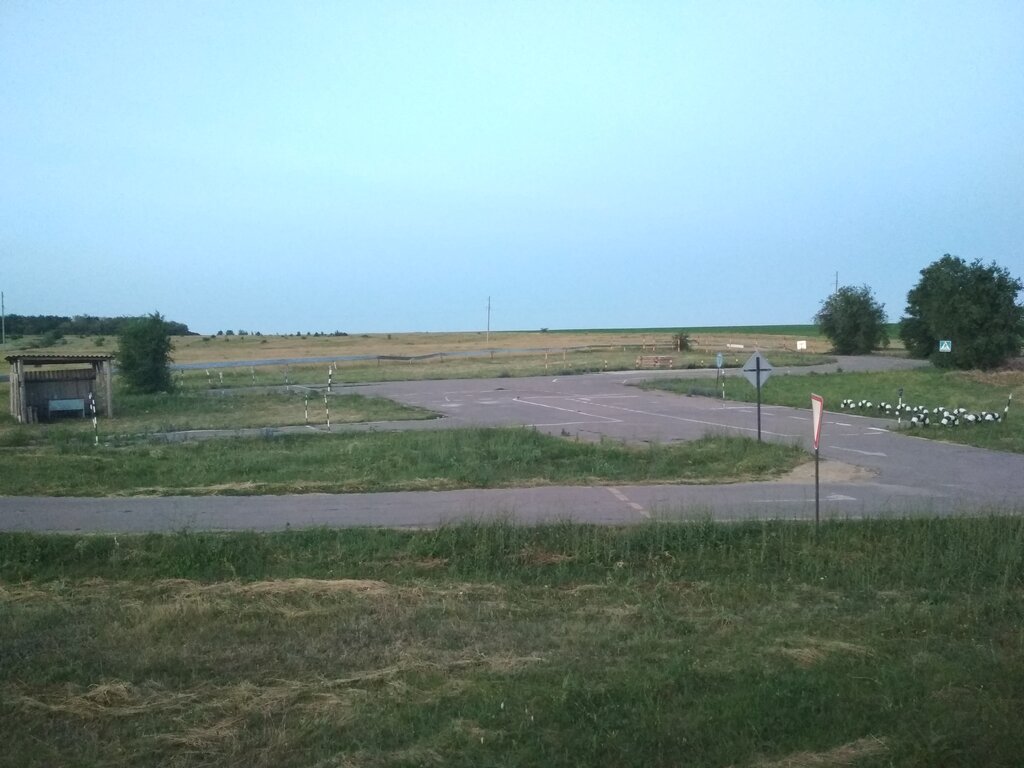 Ehliyet sınav alanı Площадка для вождения, Voronejskaya oblastı, foto