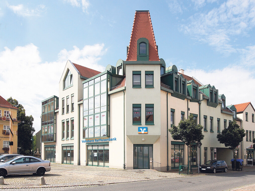 Banka Volksbank Raiffeisenbank Meißen Großenhain eG, Saksonya, foto