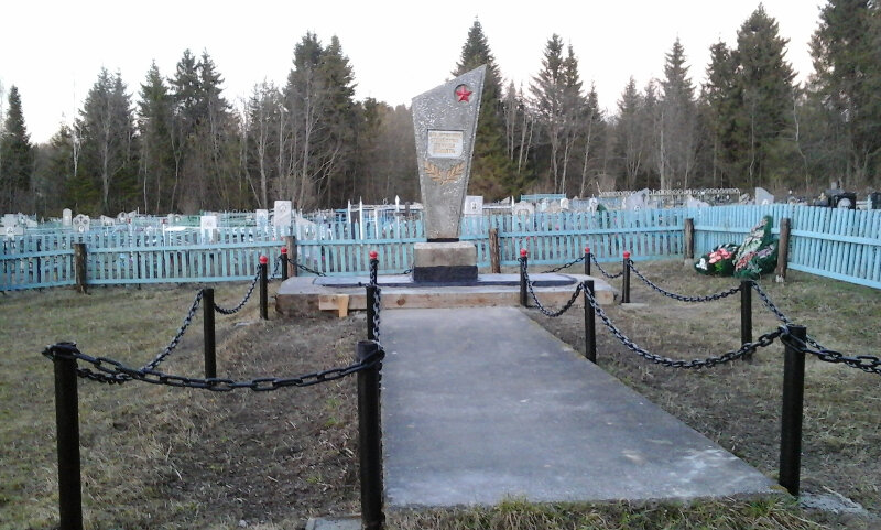 Anıt, heykel Погибшим воинам в Великой Отечественной войне 1941-1945 гг., Kirovskaya oblastı, foto