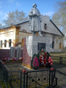 Погибшим в годы Великой Отечественной войны (Sverdlovsk Region, Kamyshlovskiy rayon, Galkinskoye selskoye poseleniye, selo Kochnyovskoye), anıt, heykel  Sverdlovskaya oblastından
