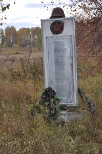 Воинам-землякам погибшим в годы Великой Отечественной войны (Novosibirsk Region, Moshkovskiy rayon, selo Tomilovo), anıt, heykel  Novosibirskaya oblastından