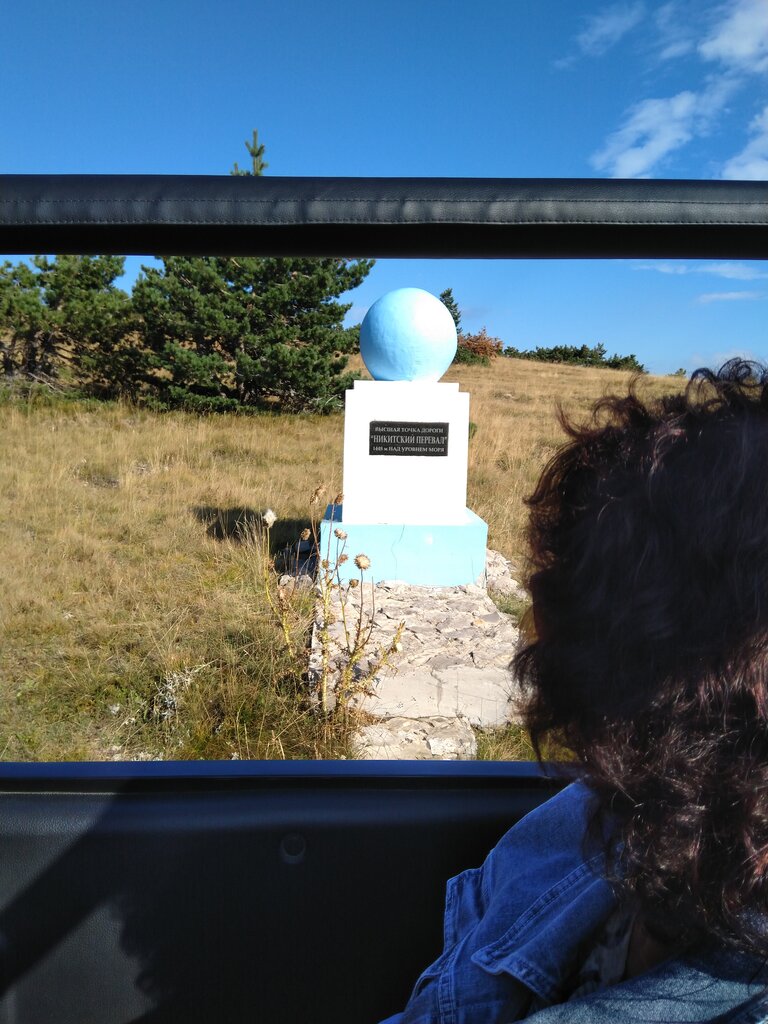 Dağ geçidi Никитский перевал, Kırım Cumhuriyeti, foto