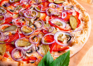 Pizza ot Kepa (Novoderevenskaya Street No:19, Pushkin), pizzacılar  Puşkin'den