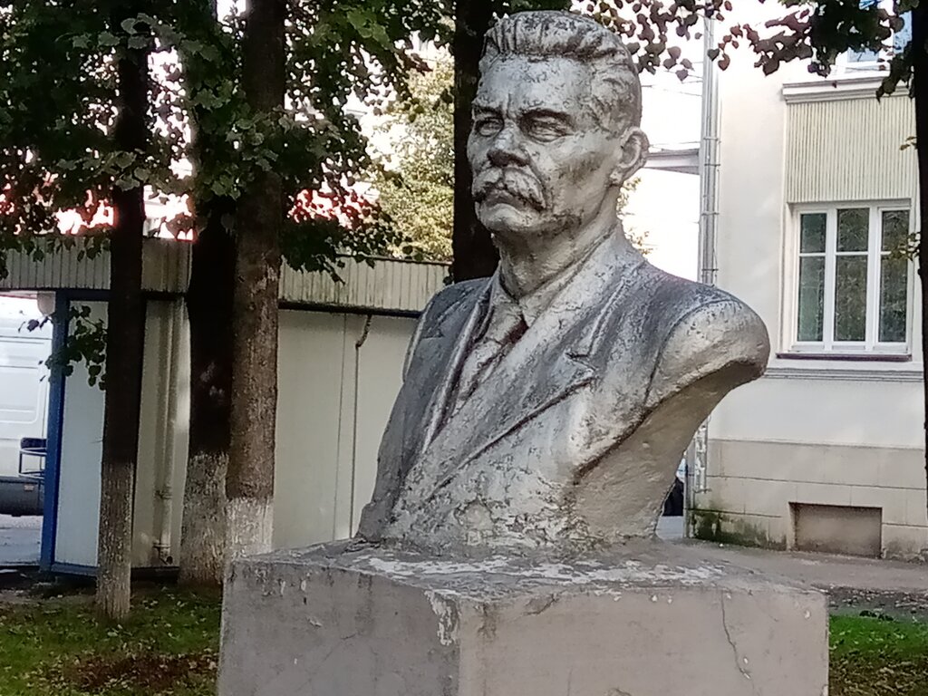 Anıt, heykel М. Горький, Vitebsk, foto
