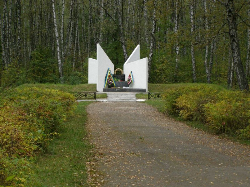 Anıt, heykel Братская могила жертв фашизма, Chernigov, foto