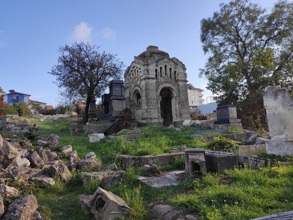 Mezarlıklar Караимское национальное кладбище в Севастополе, Sevastopol, foto